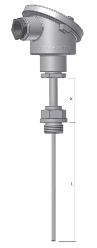 CA 1020 Thermokoppel voor thermowell montage - Thermo Electra